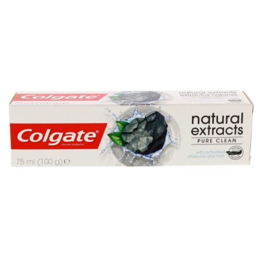 MaxMart Online . Colgate Natural Extract Charcoal 75ml