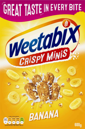 MaxMart Online . Weetabix Minis Crispy Banana 600g