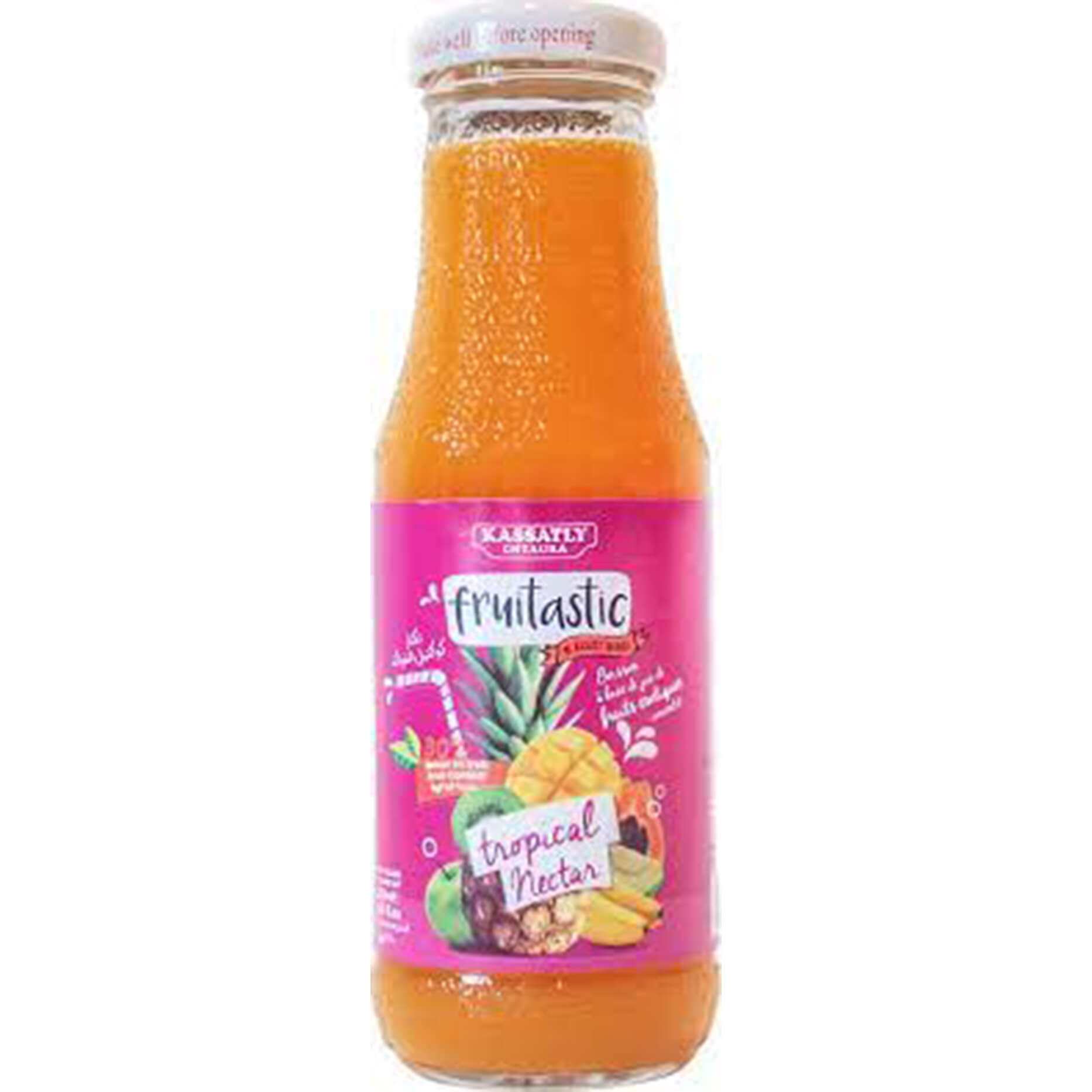 MaxMart Online . Kassatly Fruitastic Juice Tropical Nectar 250ml
