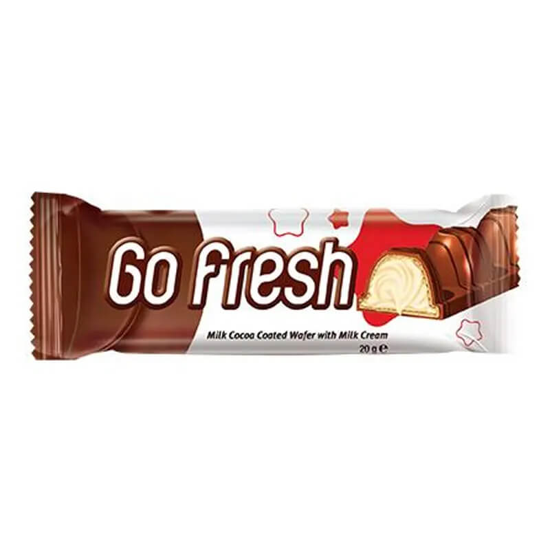 MaxMart Online . Go Fresh Wafer Cocoa Milk Cream 25g