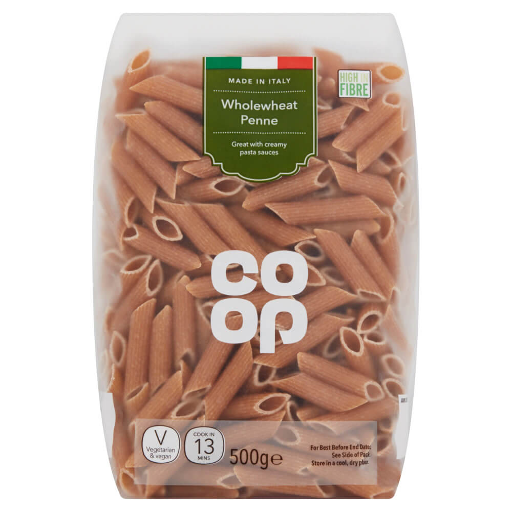 MaxMart Online . Co-op Wholewheat Penne Pasta 500g