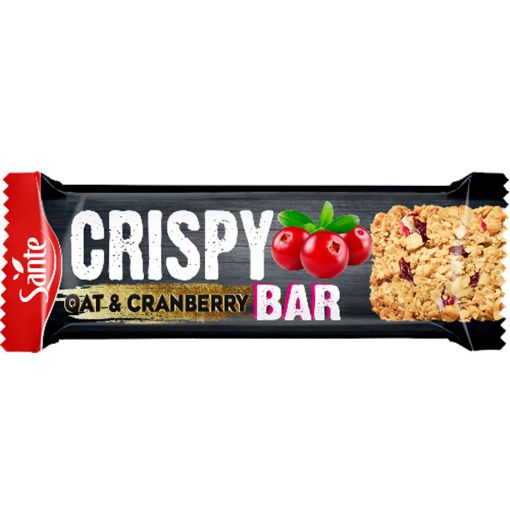 MaxMart Online . Sante Crispy Cereal Bar Oat & Cranberry 40g
