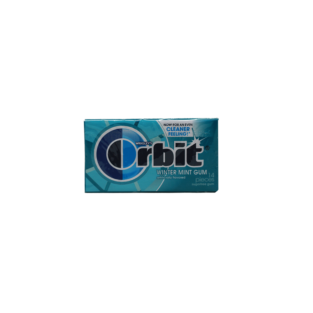 MaxMart Online . Orbit Wintermint Chewing Gum 14-Pk